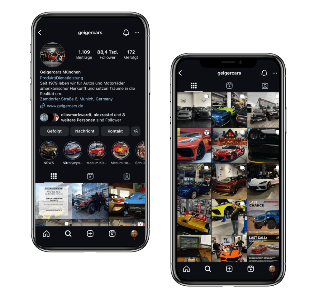 Kontaktieren Sie uns!