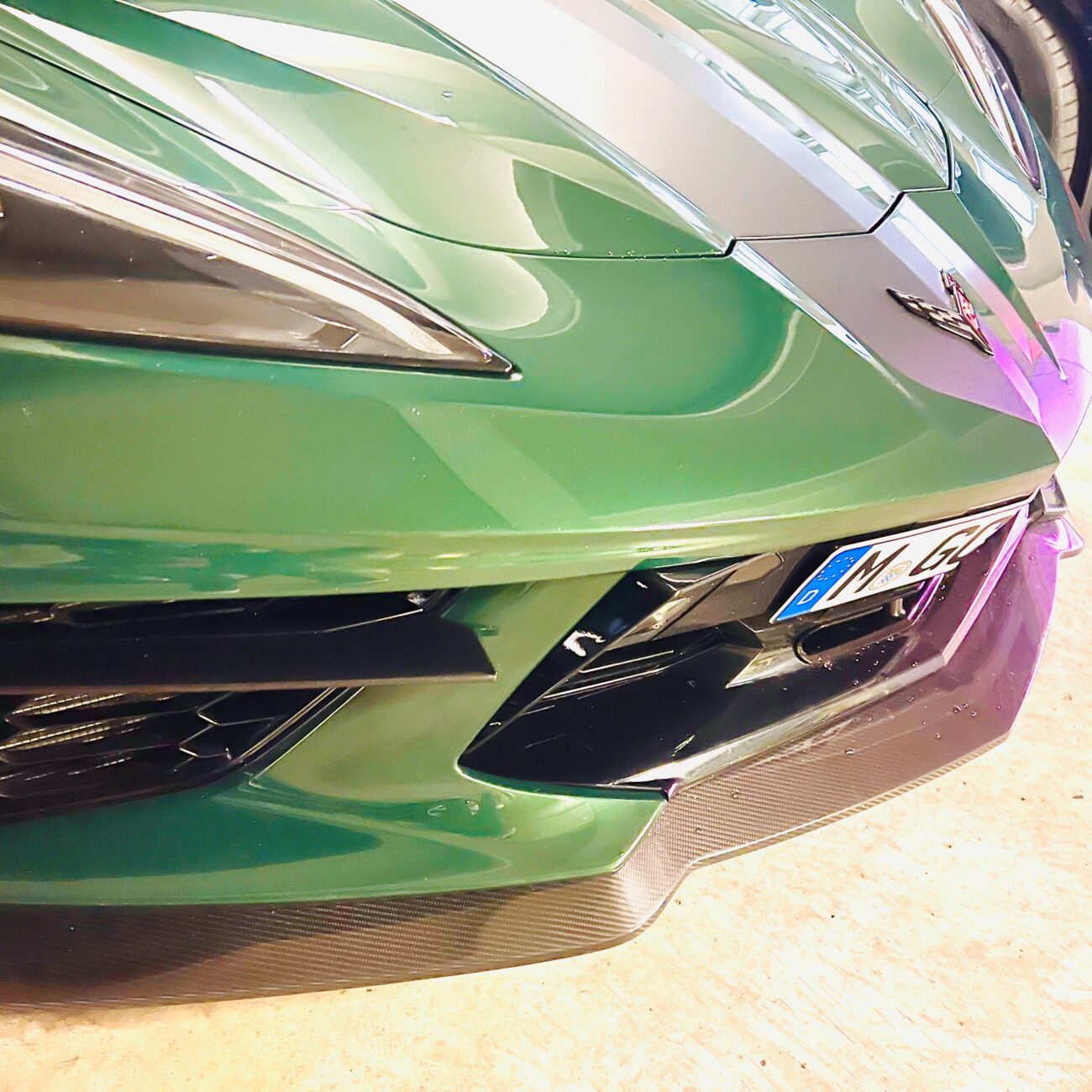 Frontspoiler Carbon Corvette C8 Geiger - Geigercars.de GmbH